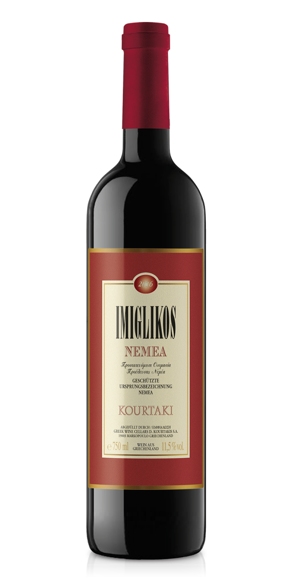 Kourtaki Imiglykos Nemea Rot 0,75L | Weinversand Shop-Kreta ~ Ouzo ...